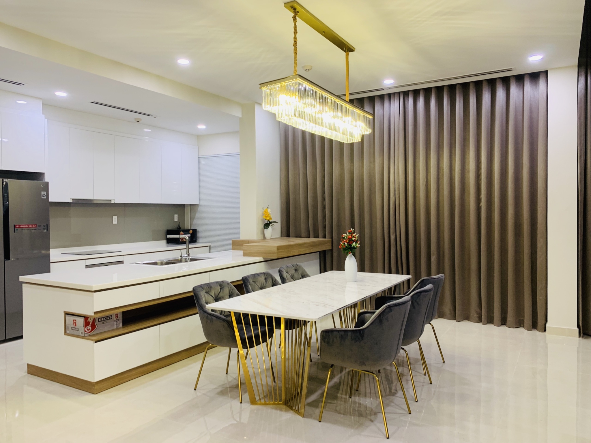 Diamond Island 4 beds for rent with basic furniture, face to river ...